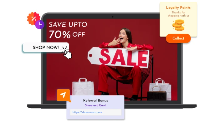 Give your latest Offers and Promotions with our Personalized and ...